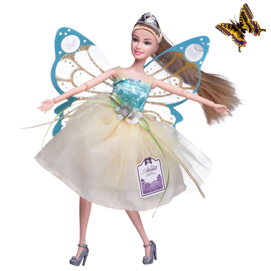 Кукла Junfa Atinil (Атинил) Фея в платье с бирюзой, 28см | купить, цена, отзывы
